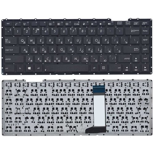 Клавиатура (keyboard) AEXJBU00110 для ноутбука Asus A450, D451, D451E, D451V, D451VE, F401E, F450, F450CA, F450CC, черная