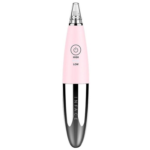 Вакуумный аппарат для чистки лица InFace Blackhead Remover (розовый) (MS7000)