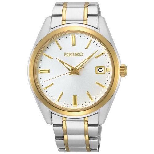 Наручные часы SEIKO CS Dress, серебряный, золотой