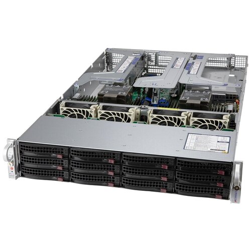 Сервер Supermicro Ultra SuperServer SYS-620U-TNR без процессора/128 ГБ DDR4/0.24 ТБ/2 x 2000 Вт