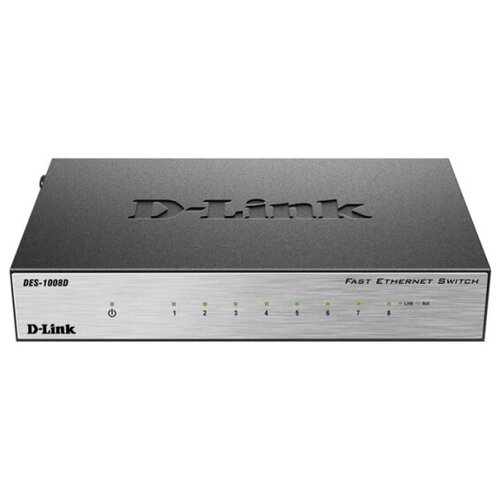 Коммутатор D-link Switch DES-1008D/L2B 8 ports Switch Ethernet 10/100 Mbps