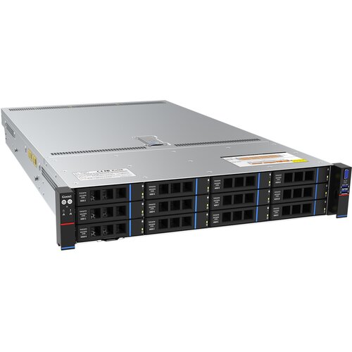 Сервер Gooxi SL201-D08R-NV-G3 без процессора/без накопителей/количество отсеков 3.5" hot swap: 8/2 x 800 Вт/LAN 1 Гбит/c