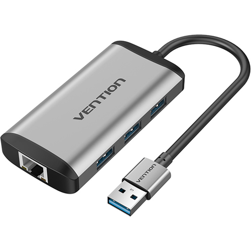 Порт-репликатор Vention USB 3.0 to USB3.0*3/Gigabit Ethernet Docking Station (CKBHB)