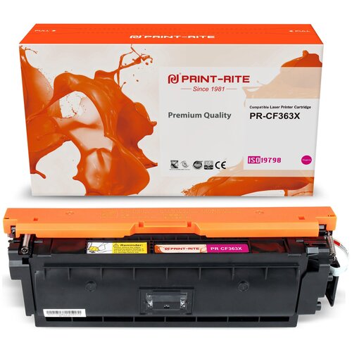 Картридж лазерный Print-Rite TRHGL9MPU1J PR-CF363X CF363X пурпурный 9500стр. для HP CLJ M552dnM553dn