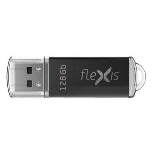 Flexis Флешка 128Gb Flexis RB-108 USB 3.0 черный