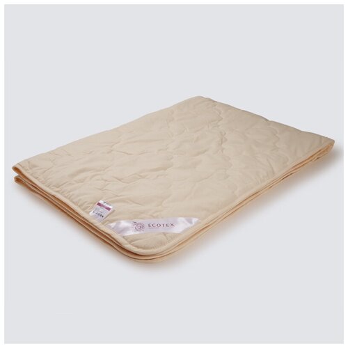 Одеяло ECOTEX Золотое руно легкое, 172 х 205 см, бежевый