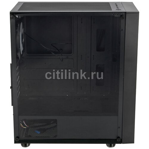 Корпус ATX Formula V-LINE 2056B, Midi-Tower, без БП, черный