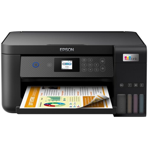 МФУ струйный Epson L4260 A4 Duplex WiFi USB черный