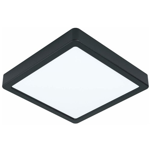 Потолочный светильник EGLO Fueva 5 99244, 17 Вт, кол-во ламп: 1 шт., цвет: черный