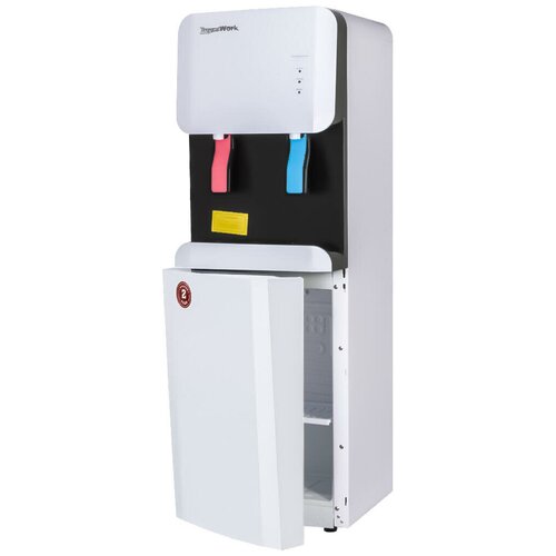 Aqua Work 105-LRX бело-черный с холодильником