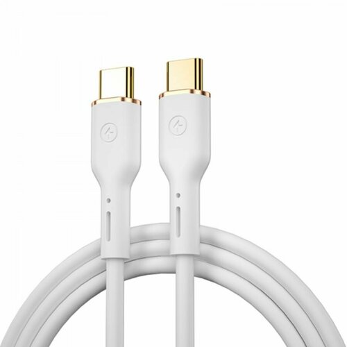 Кабель WIWU USB C to USB C Vigor 1.2M 100W YQ02 White