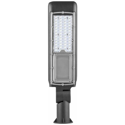 Feron Уличный консольный светильник SP2820 32253 светодиодный, 100 Вт, цвет арматуры: черный, цвет плафона бесцветный, 1 шт.