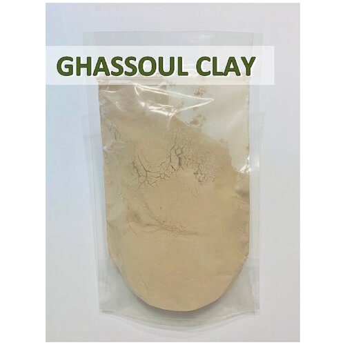 Натуральная вулканическая Марокканская глина Гассул для лица и волос, Косметическая глина, All Natural, 200 гр