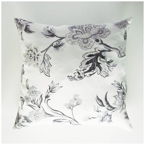Чехол на декоративную подушку De'Jabo, с цветочным рисунком, с потайной молнией