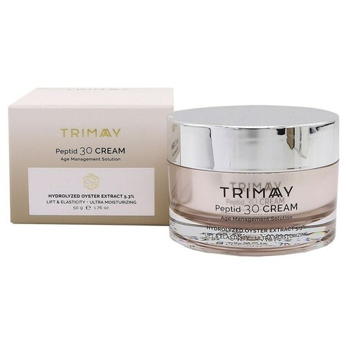 TRIMAY Peptid 30 Cream - Антивозрастной крем с комплексом из 30 видов пептидов, 50 г