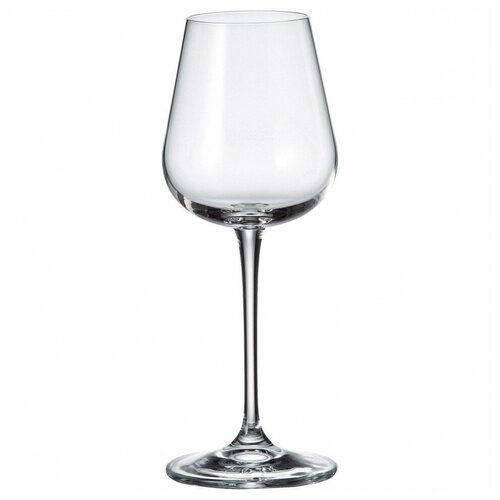 Бокалы для белого вина 330 мл 6 шт Crystalite Bohemia "Ardea /Амундсен /Без декора" / 105353