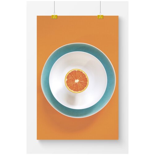Постер на кухню Postermarkt Апельсин, 50х70 см, в тубусе