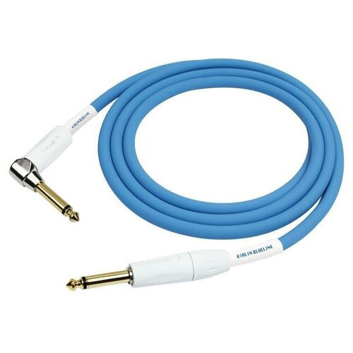 Инструментальный кабель Kirlin BLI-202WFG/BE/3m, jack-jack, mono, угловой, 3м