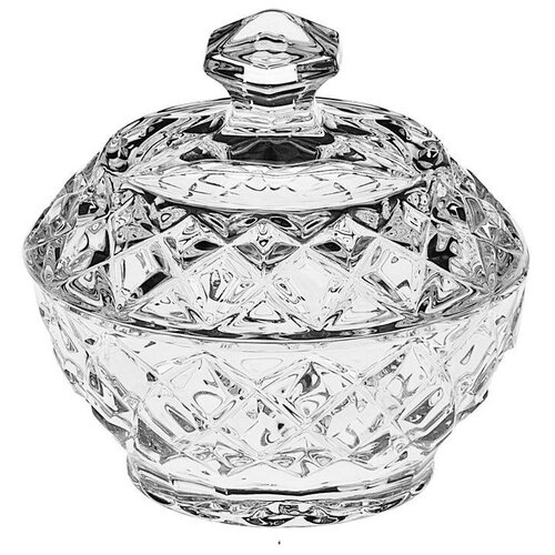 Сахарница 9,6 см Crystal Bohemia "Diamond" / 104527