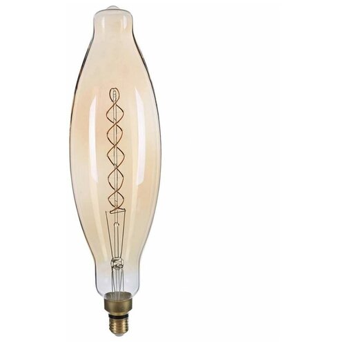 Лампа светодиодная филаментная Hiper E27 8W 2200K янтарная HL-2204