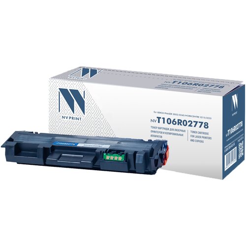 Картридж NV Print NV-T106R02778 для Xerox Phaser 3052/3260 WorkCentre 3215/3225 (аналог 106R02778), 3000 стр, черный