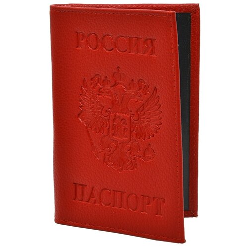 Обложка для паспорта Mashinokom, красный