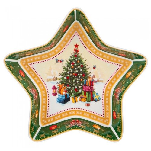 Блюдо Lefard Christmas Collection, 17,5х17,5х3,5 см (85-1610)
