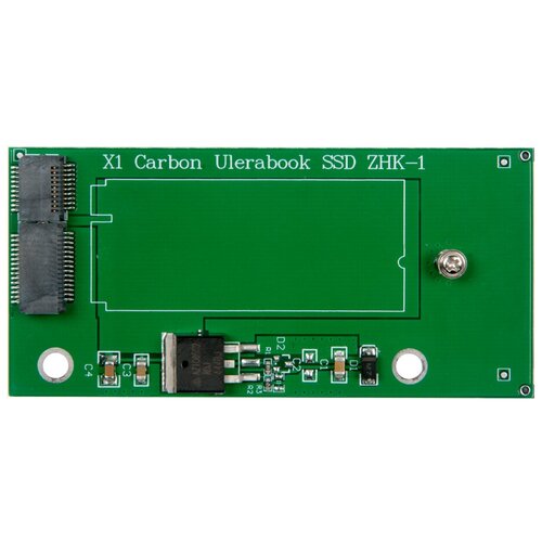 Адаптер-переходник для установки накопителя SSD SFF (20+6 Pin) от Lenovo ThinkPad X1 Carbon laptop в разъем SATA 3 / NFHK N-X1S