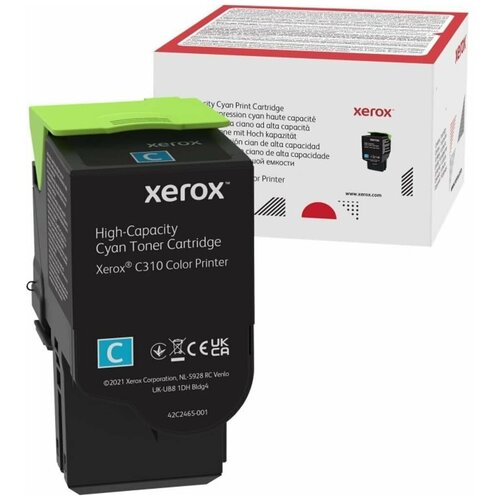 Xerox Тонер-картридж оригинальный Xerox 006R04369 синий повышенной емкости 5.5K