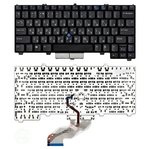 Клавиатура для ноутбука Dell Latitude D410 J5818 черная