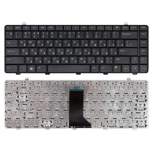 Клавиатура для ноутбука Dell AEUM3E00110 русская, черная