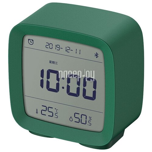Будильник ClearGrass Bluetooth Thermometer Alarm clock CGD1 зеленый