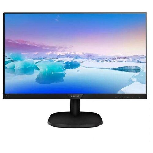 LCD PHILIPS 23.8" 243V7QDSB (00 01) черный {IPS 1920x1080 5ms 178 178 250cd 10M:1 D-Sub DVI HDMI}