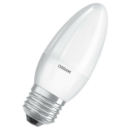 Лампа светодиодная LED Value LVCLB75 10SW/865 свеча матовая E27 230В 10х1 RU 4058075579590 LEDVANCE (7шт.)