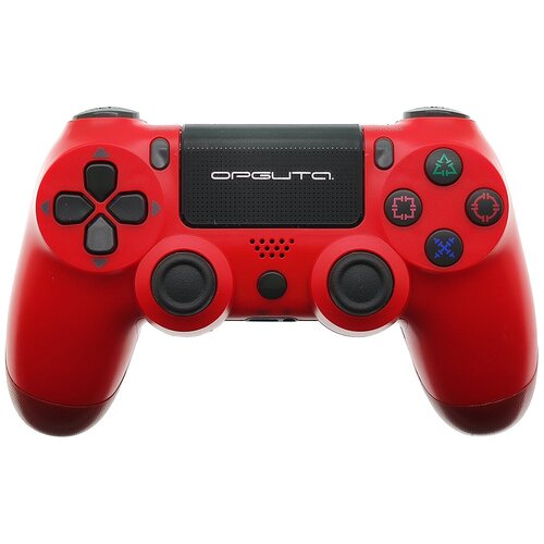 Беспроводной геймпад, джойстик для Playstation 4 (PS4) и PC. Красный.