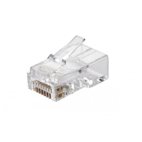 Коннектор RJ45 для витой пары разъём RJ-45 штекер TP-8P8C UTP CAT5e Ripo 10 шт в упаковке 003-400001/10