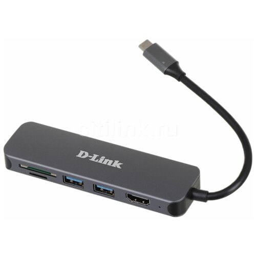 Док-станция с разъемом USB Type-C D-LINK DUB-2327/A1A