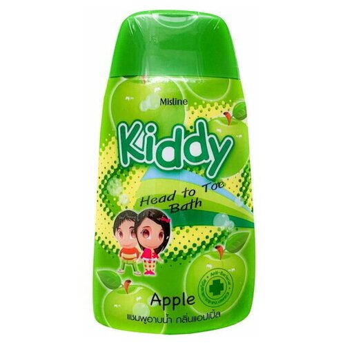 Шампунь-гель для душа для детей Kiddy c ароматом яблока Mistine 200 мл / Mistine Kiddy Head to toe Apple 200 ml