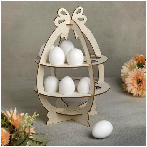 Подставка для пасхальных яиц "Пасхальное Яйцо", 30x21x21 см
