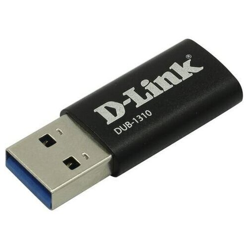 Переходник/адаптер D-Link DUB-1310/B1A, черный