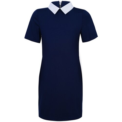 Школьное платье Sherysheff, размер 134, синий