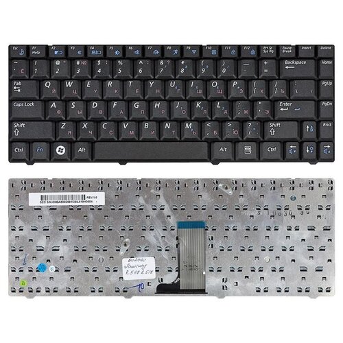 Клавиатура для ноутбука Samsumg NP-R519-XA03RU черная