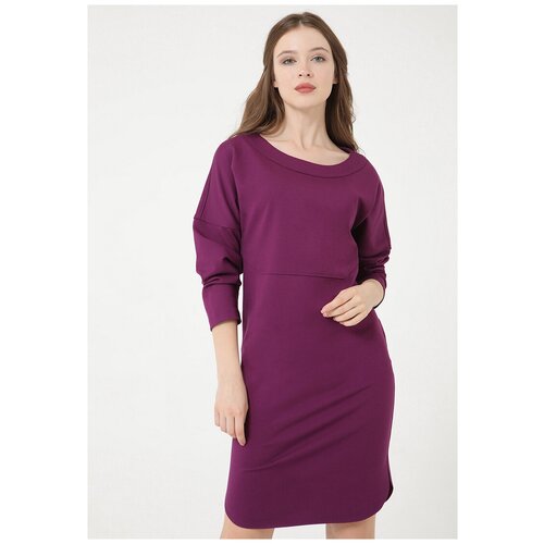 Платье Мадам Т, размер 48, фиолетовый