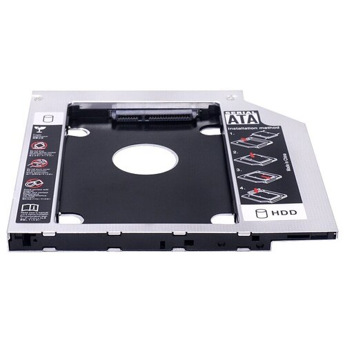 Адаптер Optibay 12.7mm SATA HDD 2.5" SATA в отсек привода ноутбука