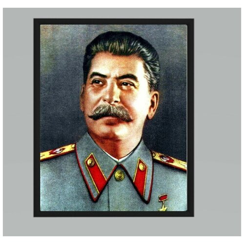 Портрет И. Сталина, Холст. А3