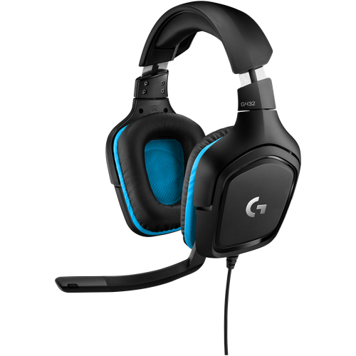 Компьютерная гарнитура Logitech G G432, черный