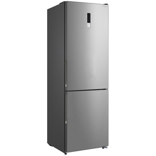 Холодильник Hyundai CC3595FIX 2-хкамерн. нержавеющая сталь (двухкамерный)