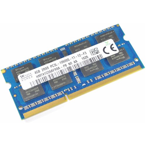 Оперативная память для ноутбука Hynix 4Gb 1333MHz DDR3L PC3L-10600s SO-DIMM