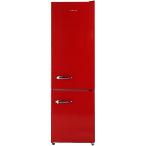 Холодильник Ретро Ascoli ARDFRR250 (Total NoFrost) красный