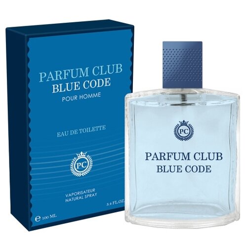 Red Label туалетная вода Parfum Club Blue Code, 100 мл, 265 г